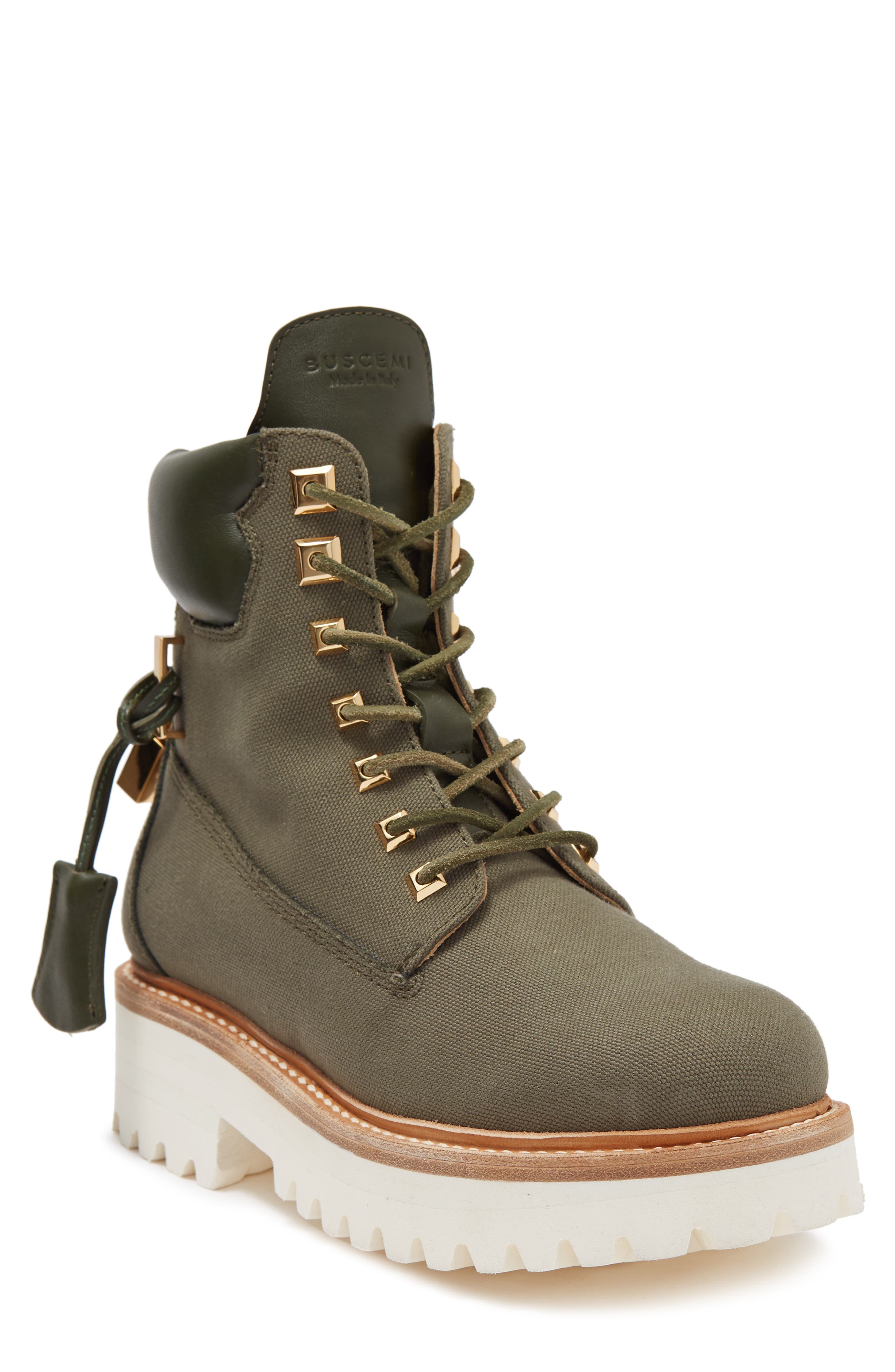 Buy Buscemi Site Boot 'Militare' 118SMSBOGD01YF 7272 Green