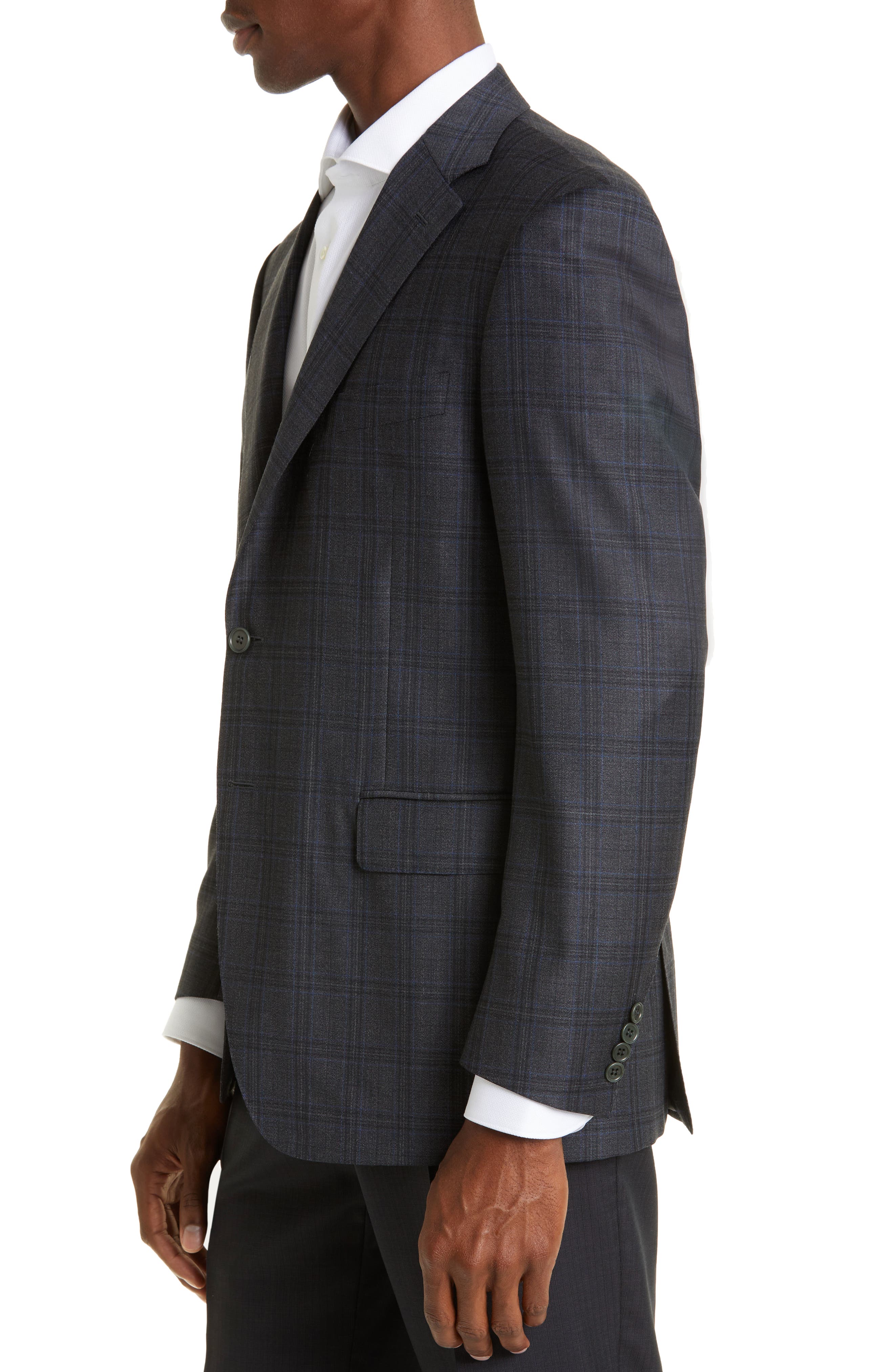 Canali Men's Siena Plaid Wool Sport Coat | Nordstrom