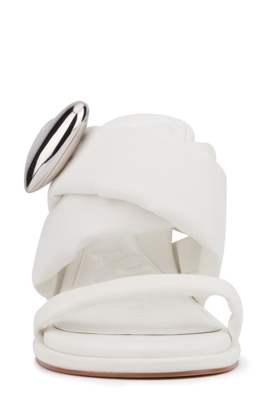 Olivia Miller Lovey Dovey Sandal In White | ModeSens Olivia Miller Lovey Dovey Sandal In White | ModeSens