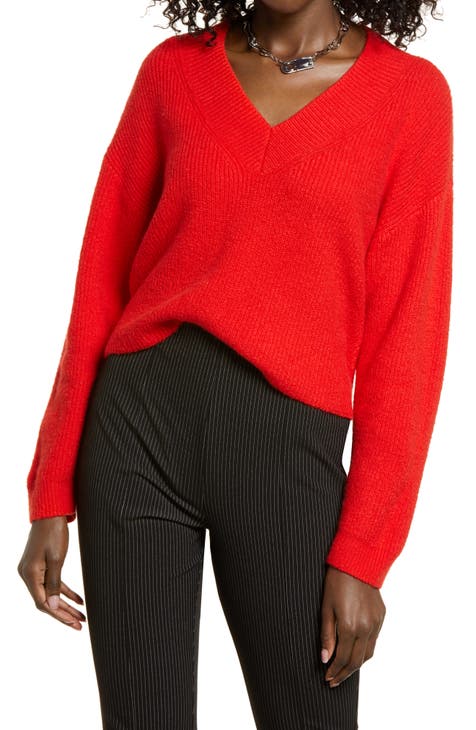 Women's Red Pullover Sweaters | Nordstrom