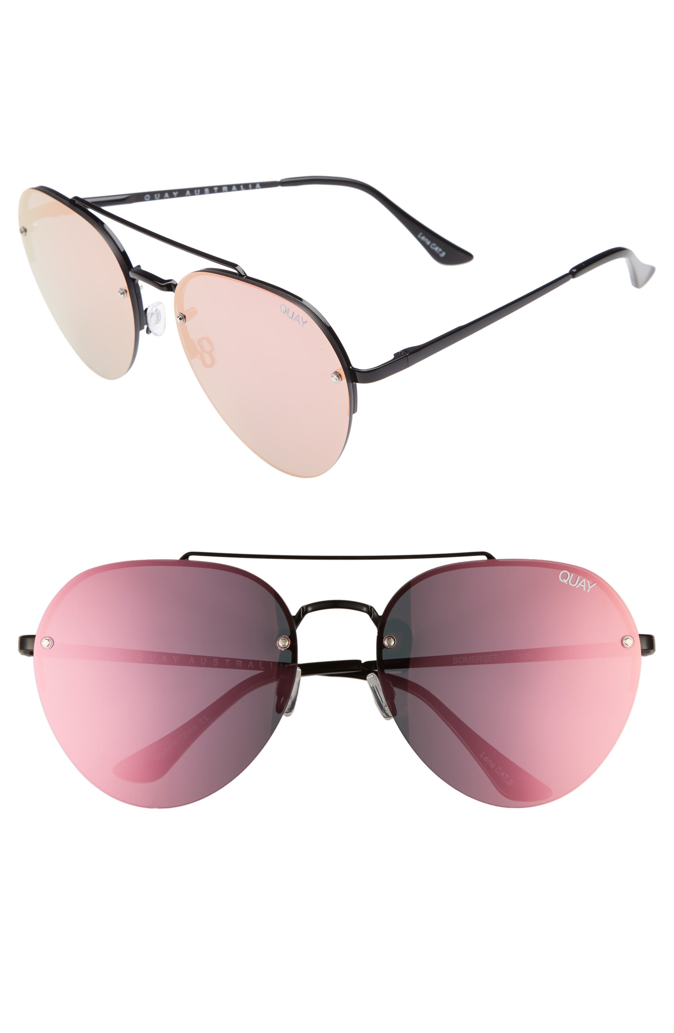Quay Australia Somerset 65mm Aviator Sunglasses | Nordstrom