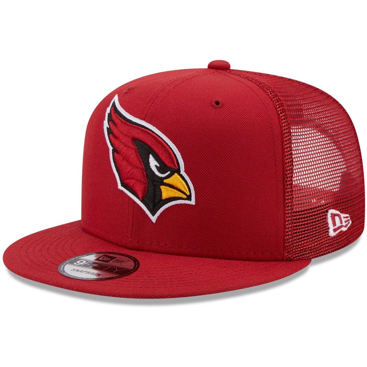 New Era Men's New Era Cardinal Arizona Cardinals Classic Trucker 9FIFTY ...