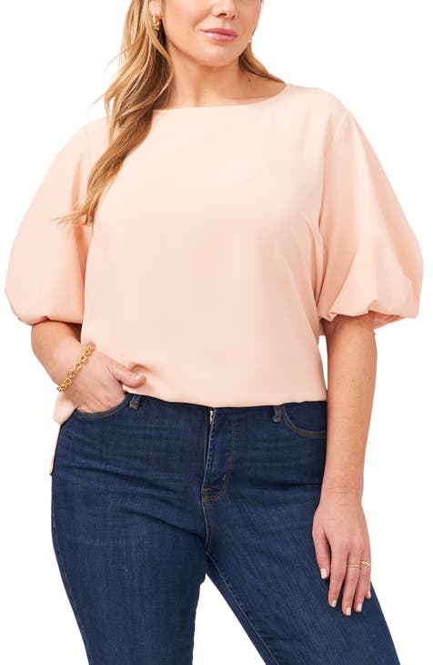 Coral Plus-Size Tops for Women | Nordstrom