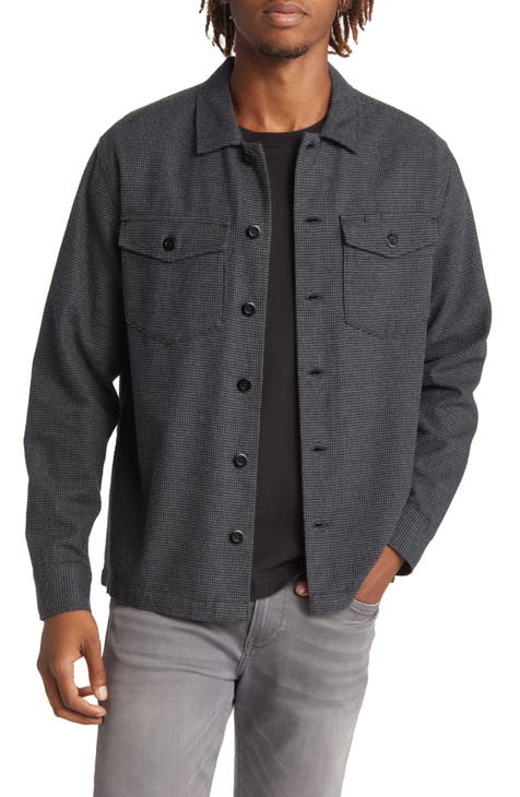 Men's Black Flannel Shirts | Nordstrom