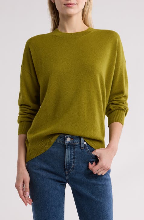 Green Cashmere Sweaters for Women | Nordstrom Rack