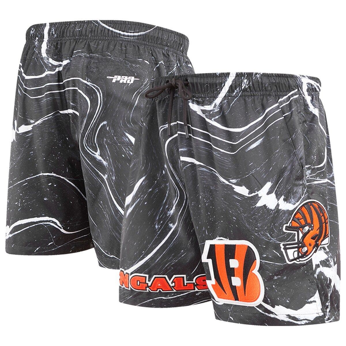 PRO STANDARD Men's Pro Standard Black Cincinnati Bengals Allover Marble ...