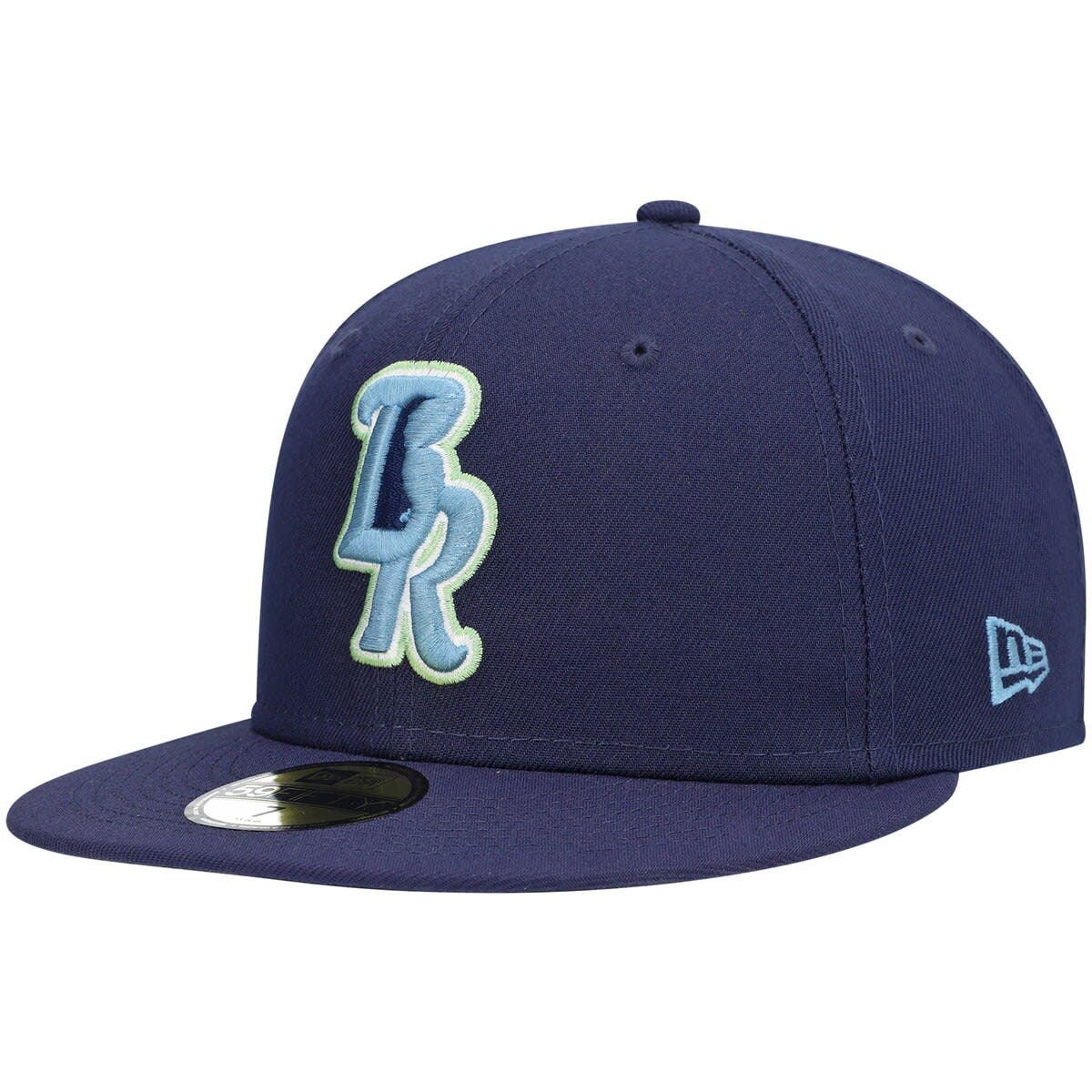 New Era Men's New Era Navy Wilmington Blue Rocks Authentic Collection ...