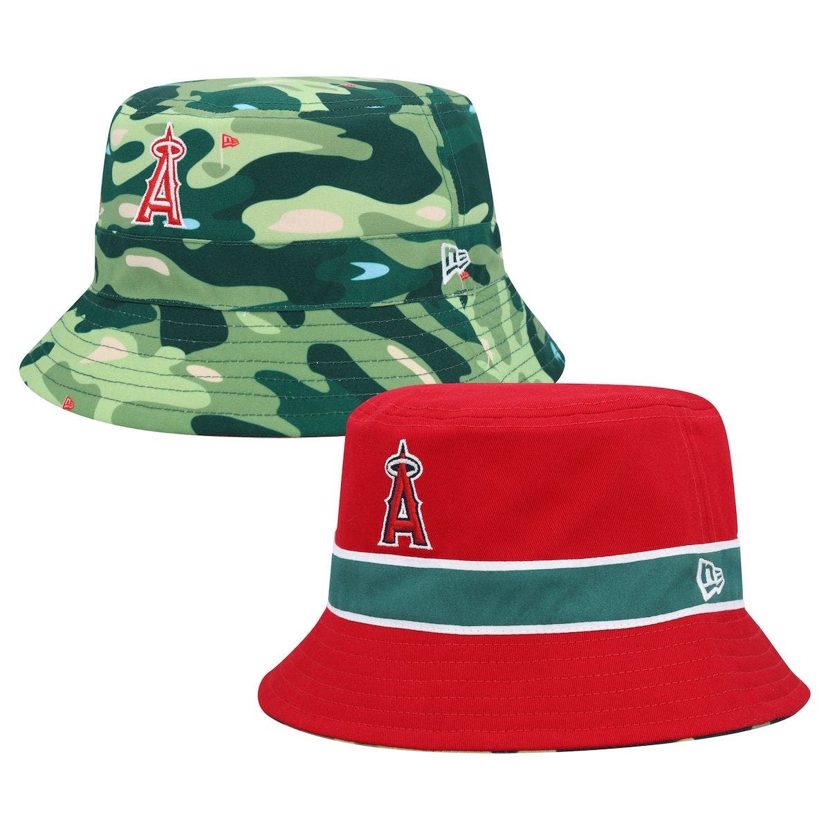 New Era Men's New Era Red Los Angeles Angels Reverse Bucket Hat | Nordstrom