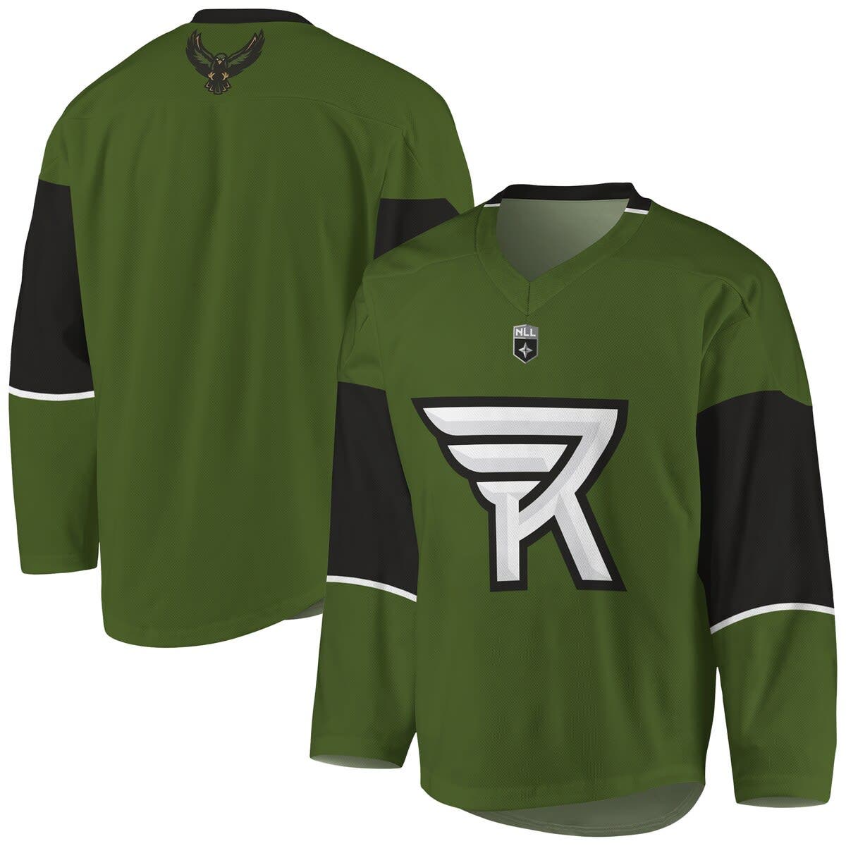 ADPRO Sports Men's Green/Black Rochester Knighthawks Replica Jersey ...