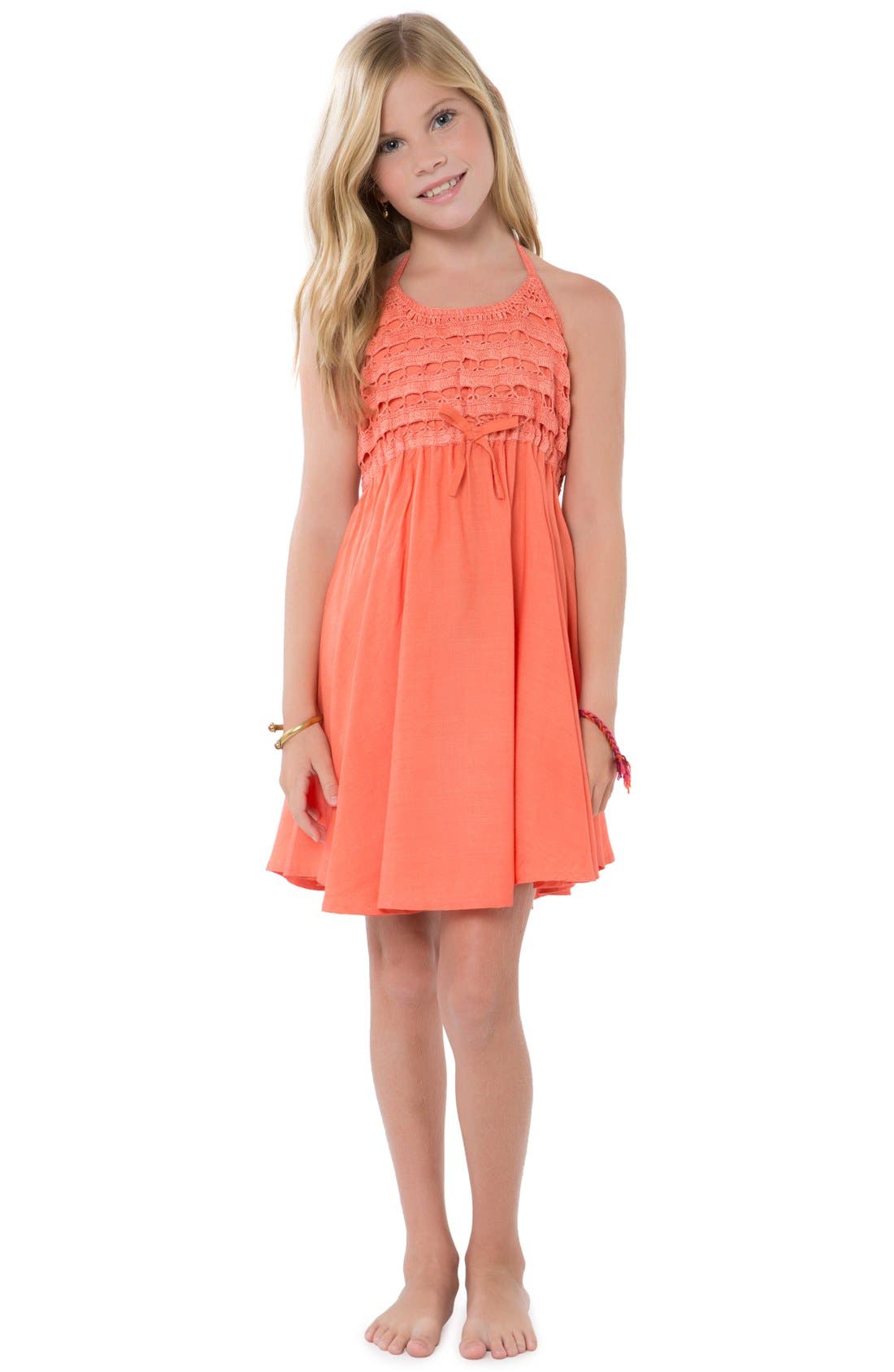 O'Neill 'Alexia' Halter Dress (Little Girls & Big Girls) | Nordstrom