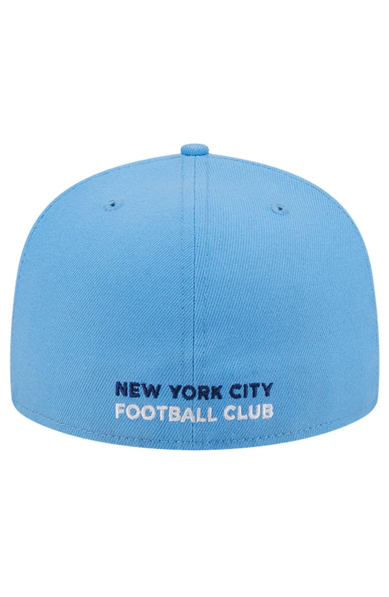 New Era Men's New Era White/Light Blue New York City FC 2024 Kick Off ...