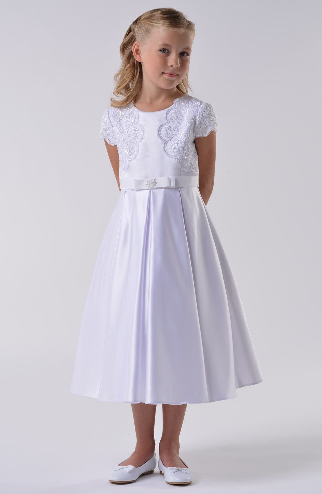 Us Angels Communion Dress (Little Girls & Big Girls) | Nordstrom