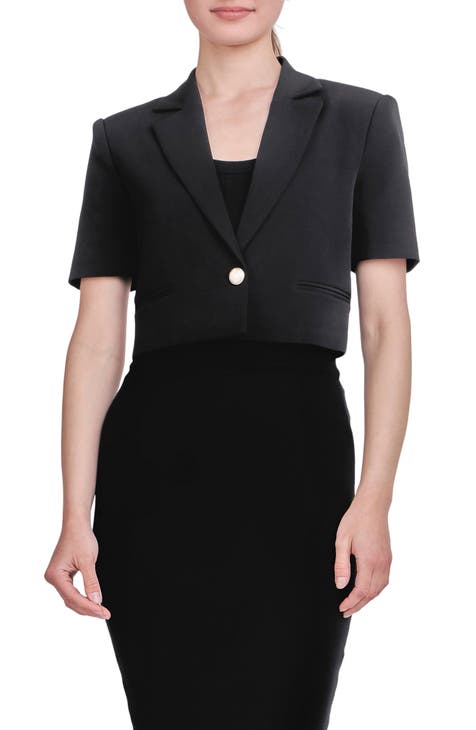 Short Sleeve Crop Jacket