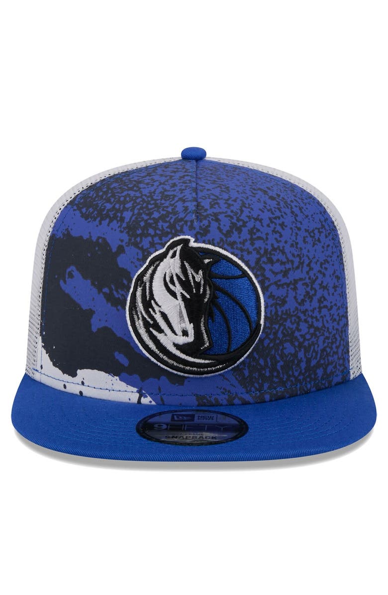 New Era Men's New Era Blue Dallas Mavericks Court Sport Speckle 9FIFTY ...