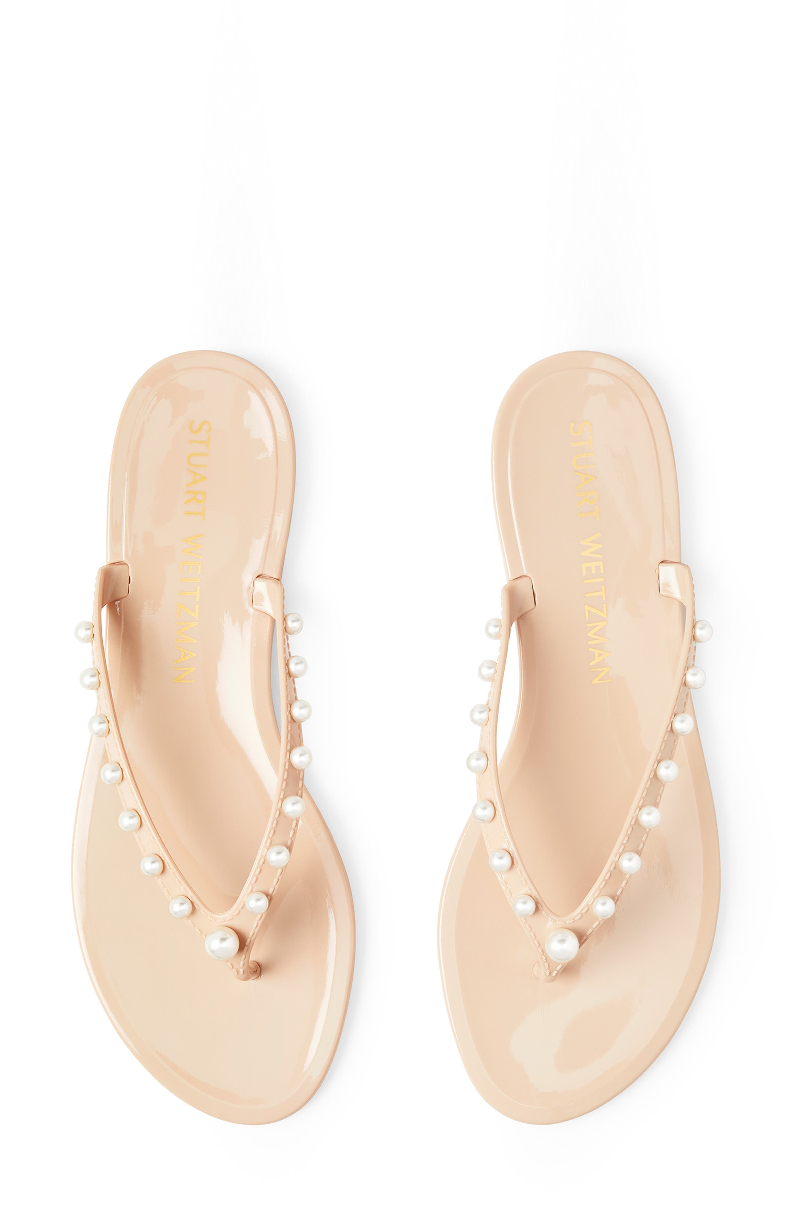 Stuart Weitzman Goldie Jelly Flip Flop (Women) | Nordstrom