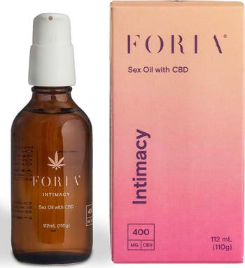 FORIA Intimacy Sex Oil with CBD | Nordstrom