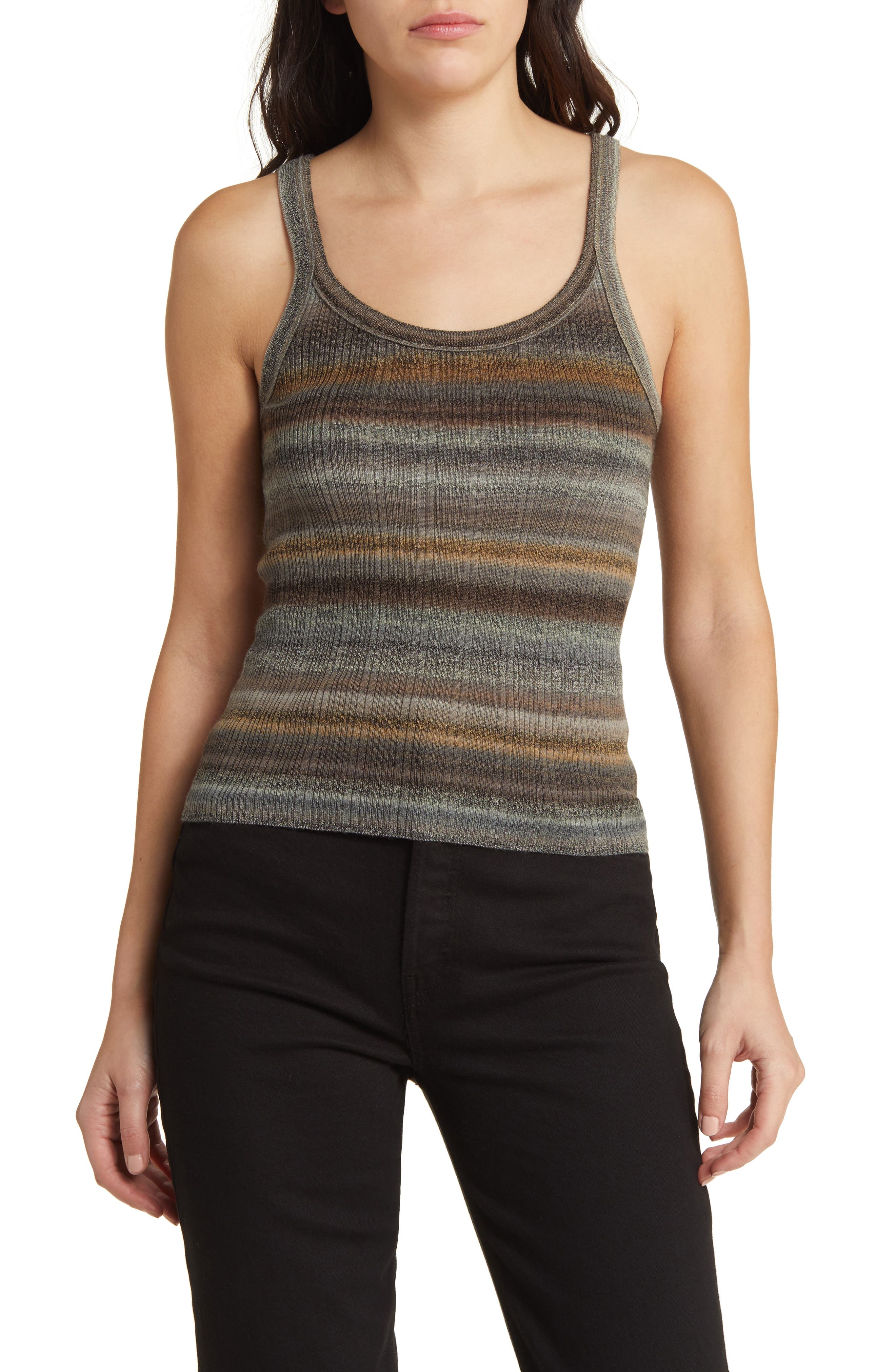 Re/Done Rib Wool Tank Top | Nordstrom