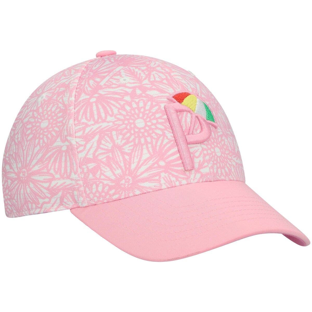 PUMA Women's Puma Pink Arnold Palmer Invitational Flowers Adjustable ...