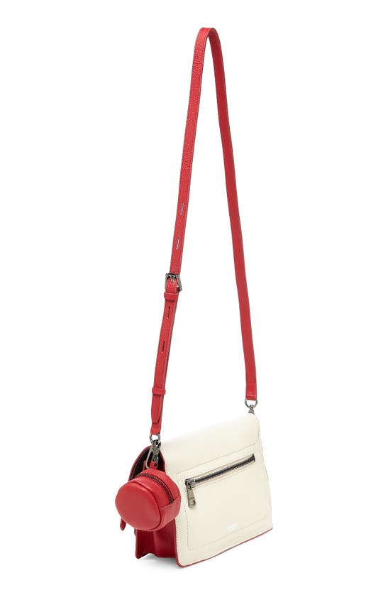 Botkier Cobble Hill Leather Crossbody Bag In Luscious Red Combo | ModeSens