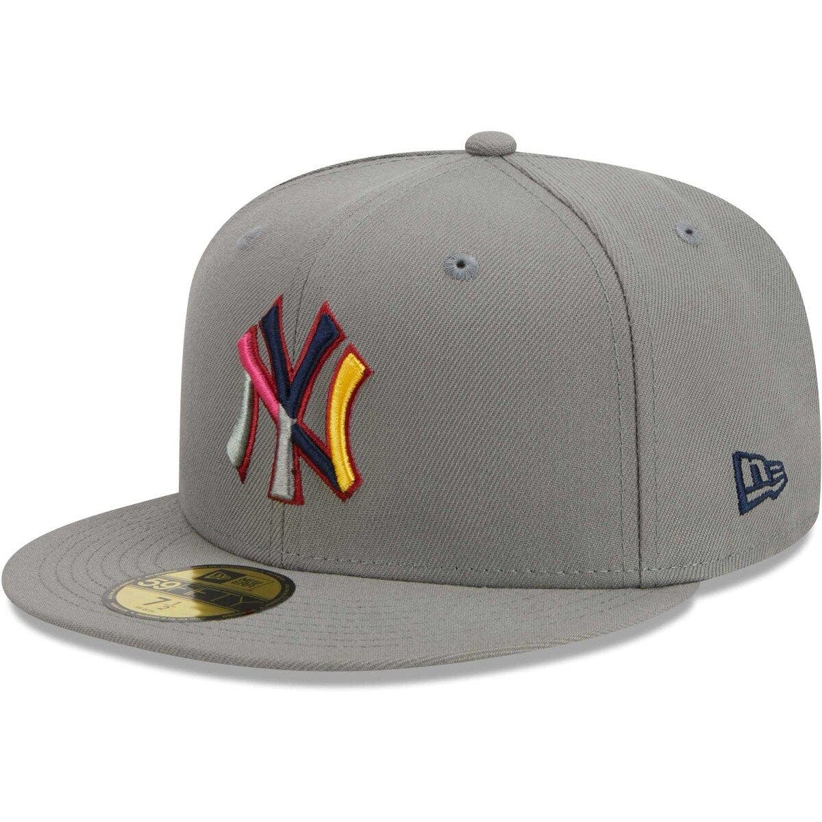 New Era Men's New Era Gray New York Yankees Color Pack 59FIFTY Fitted ...