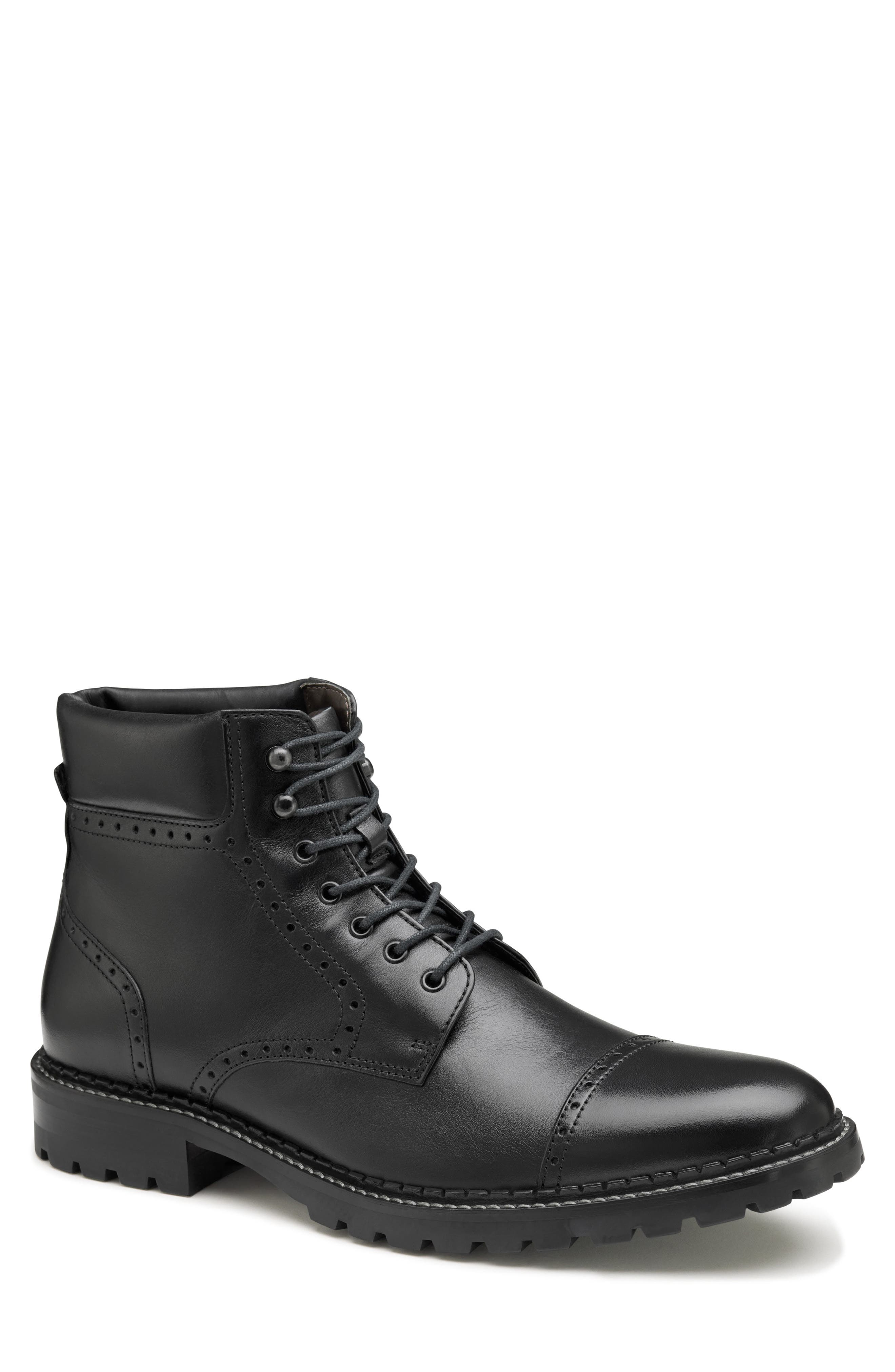 Johnston & Murphy Garrison Cap Toe Boot (Men) | Nordstromrack