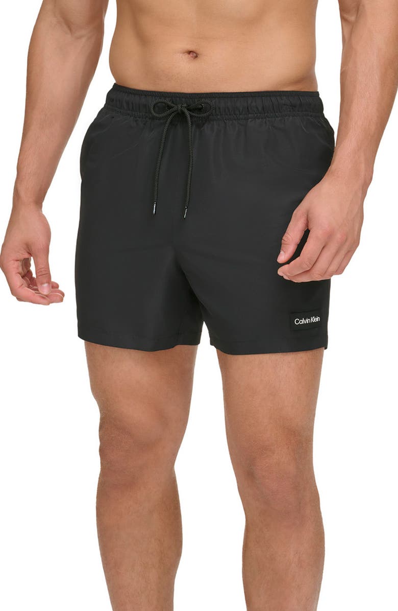 Calvin Klein Modern Euro Upf 40 Swim Trunks Nordstromrack