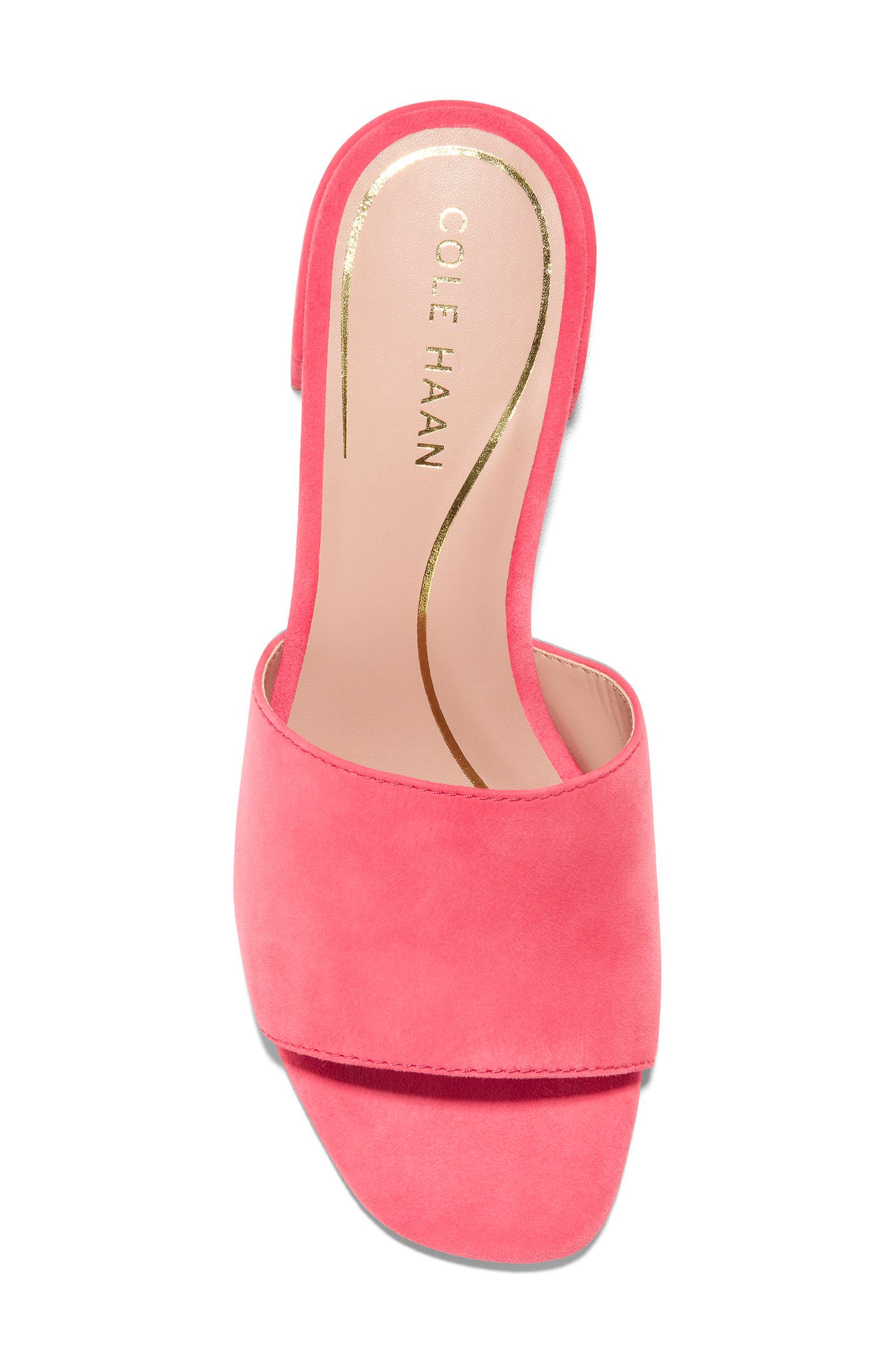Cole Haan Calli Single Band Block Heel Slide Sandal (Women) | Nordstrom