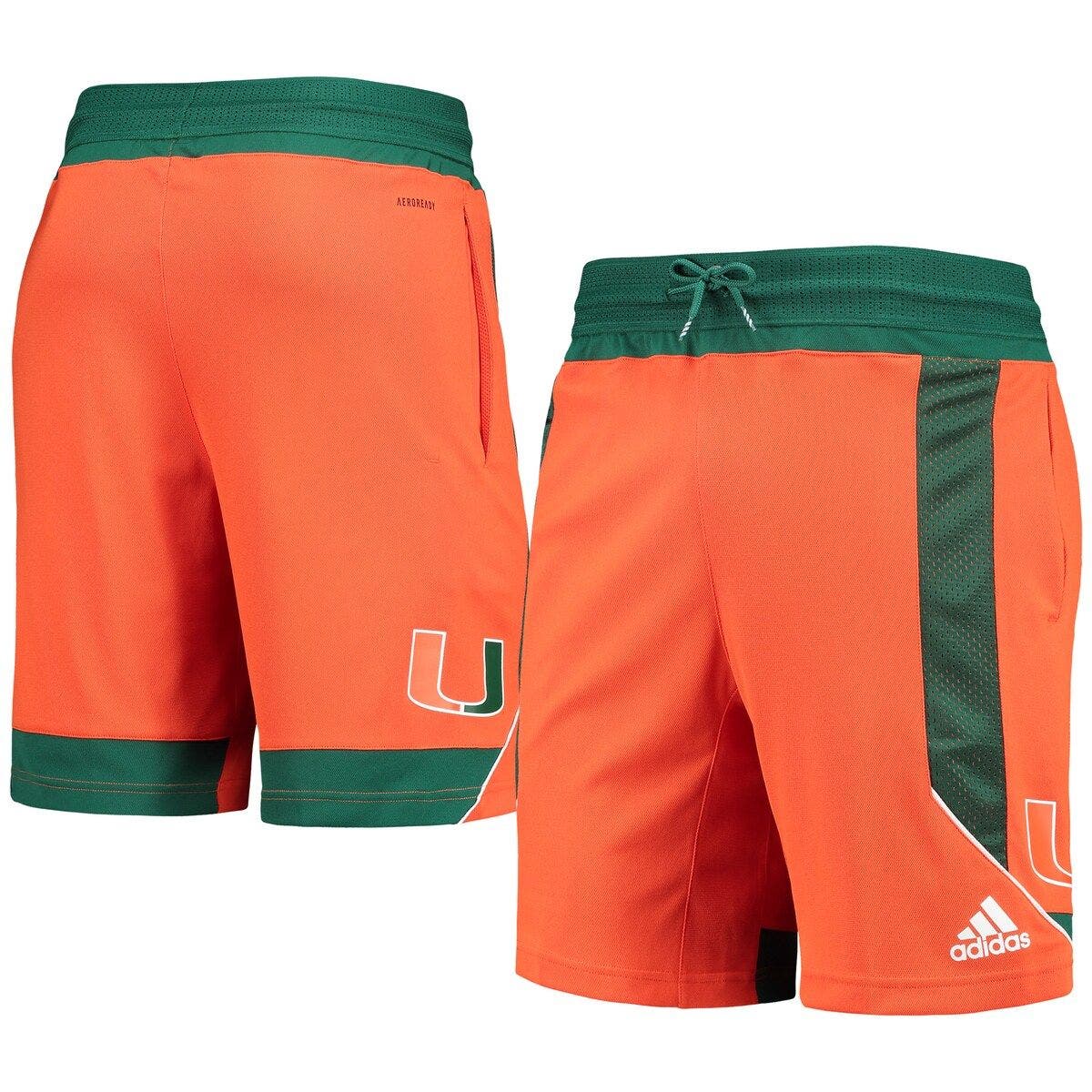 adidas Men's adidas Orange Miami Hurricanes Reverse Retro Basketball ...