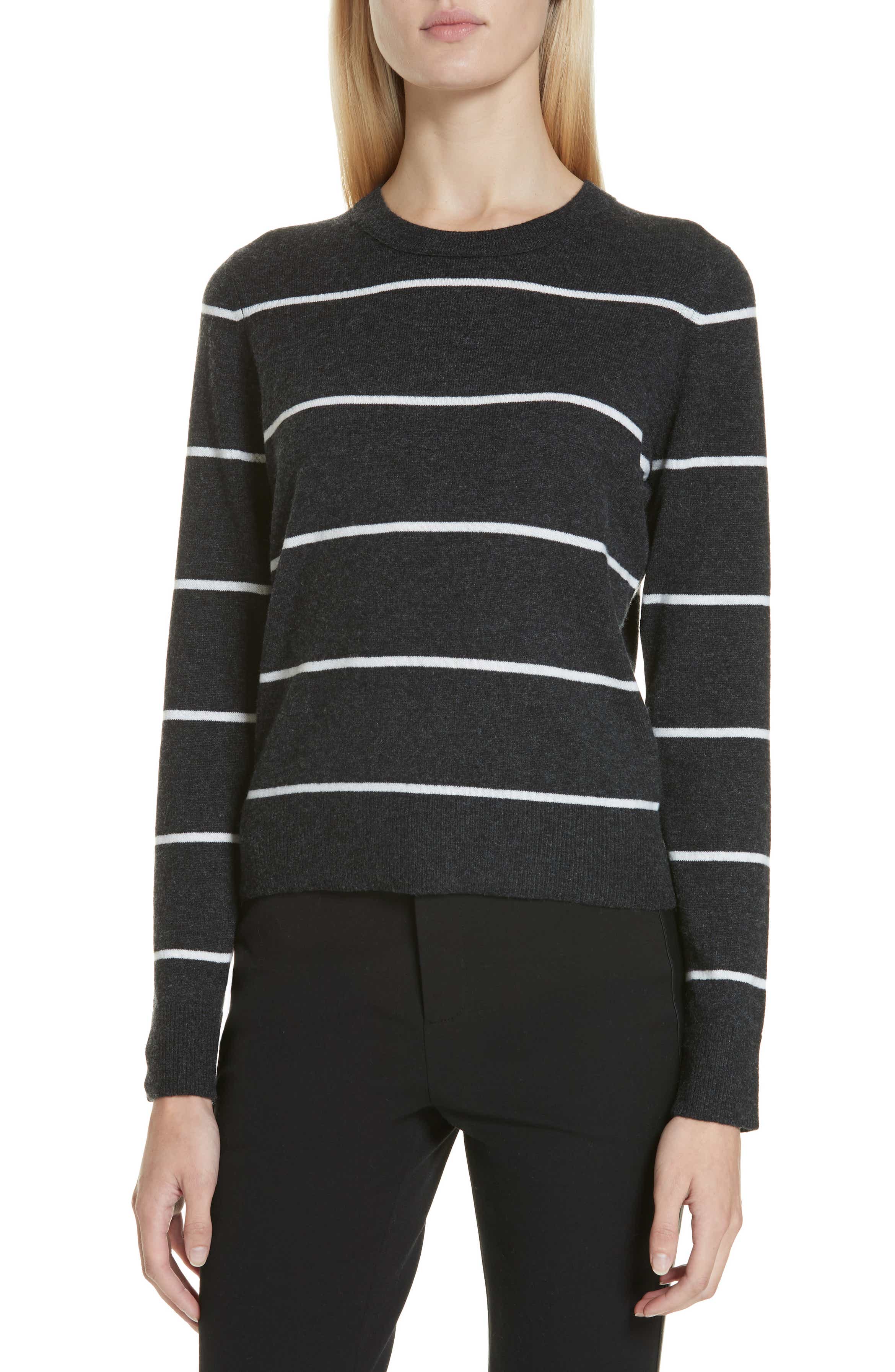 Vince Stripe Cashmere Sweater Nordstrom