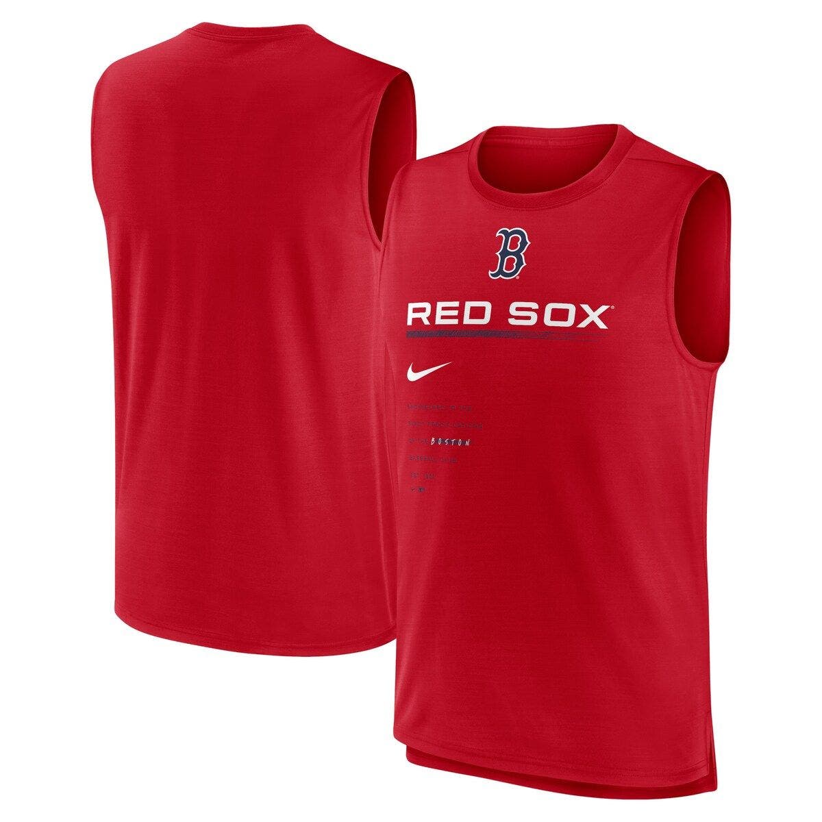 Nike Men's Nike Red Boston Red Sox Exceed Performance Tank Top | Nordstrom