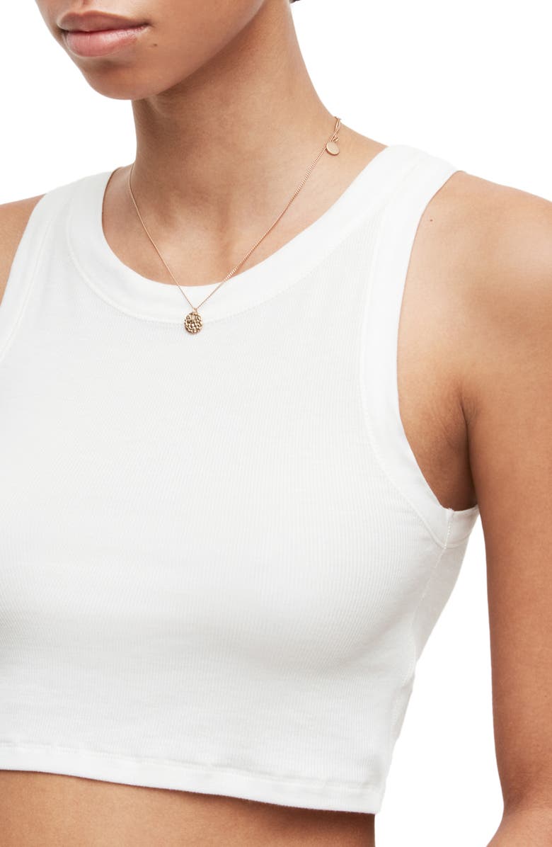 AllSaints Rina Stretch Crop Tank | Nordstrom