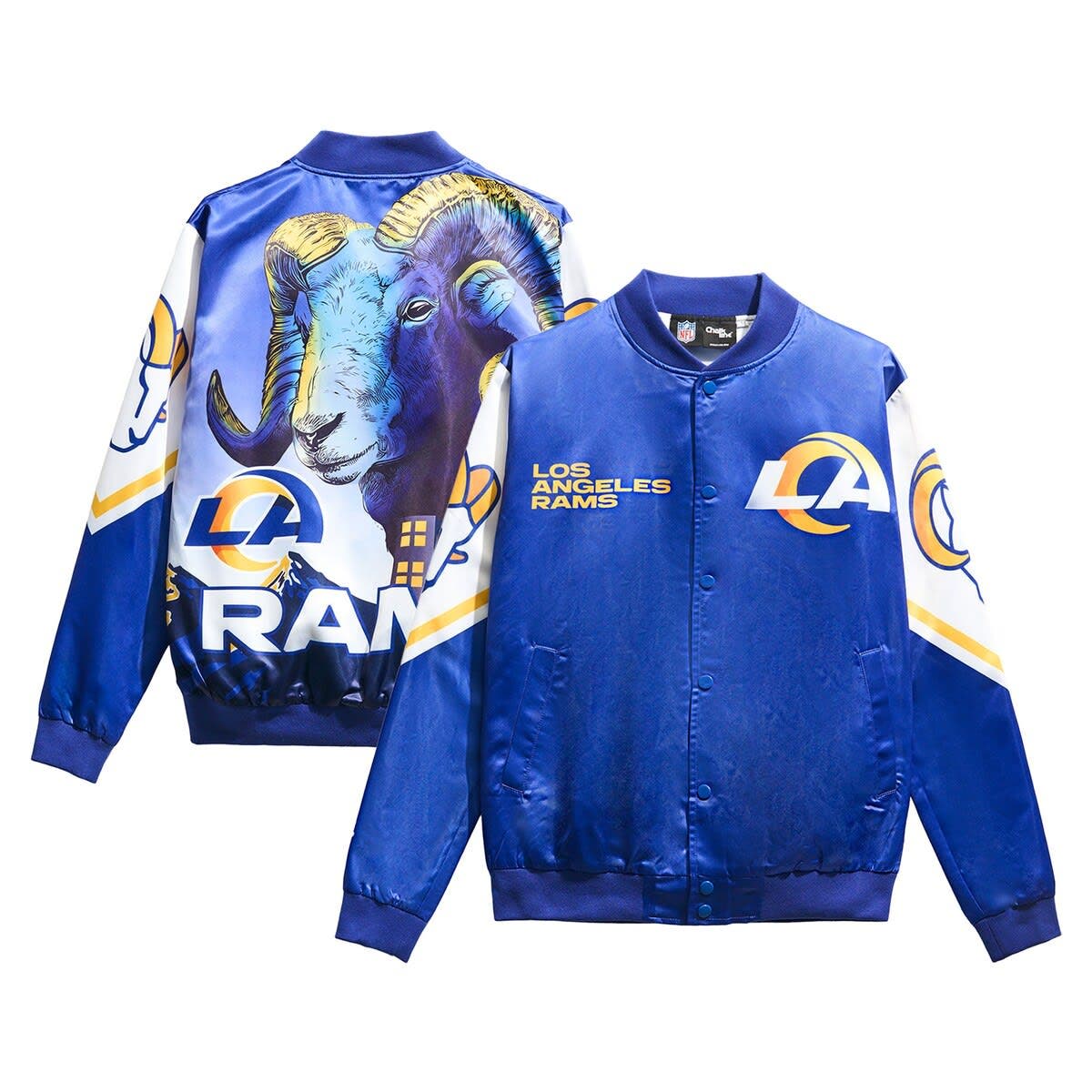 Chalk Line Men's Chalk Line Royal Los Angeles Rams Fanimation Satin ...