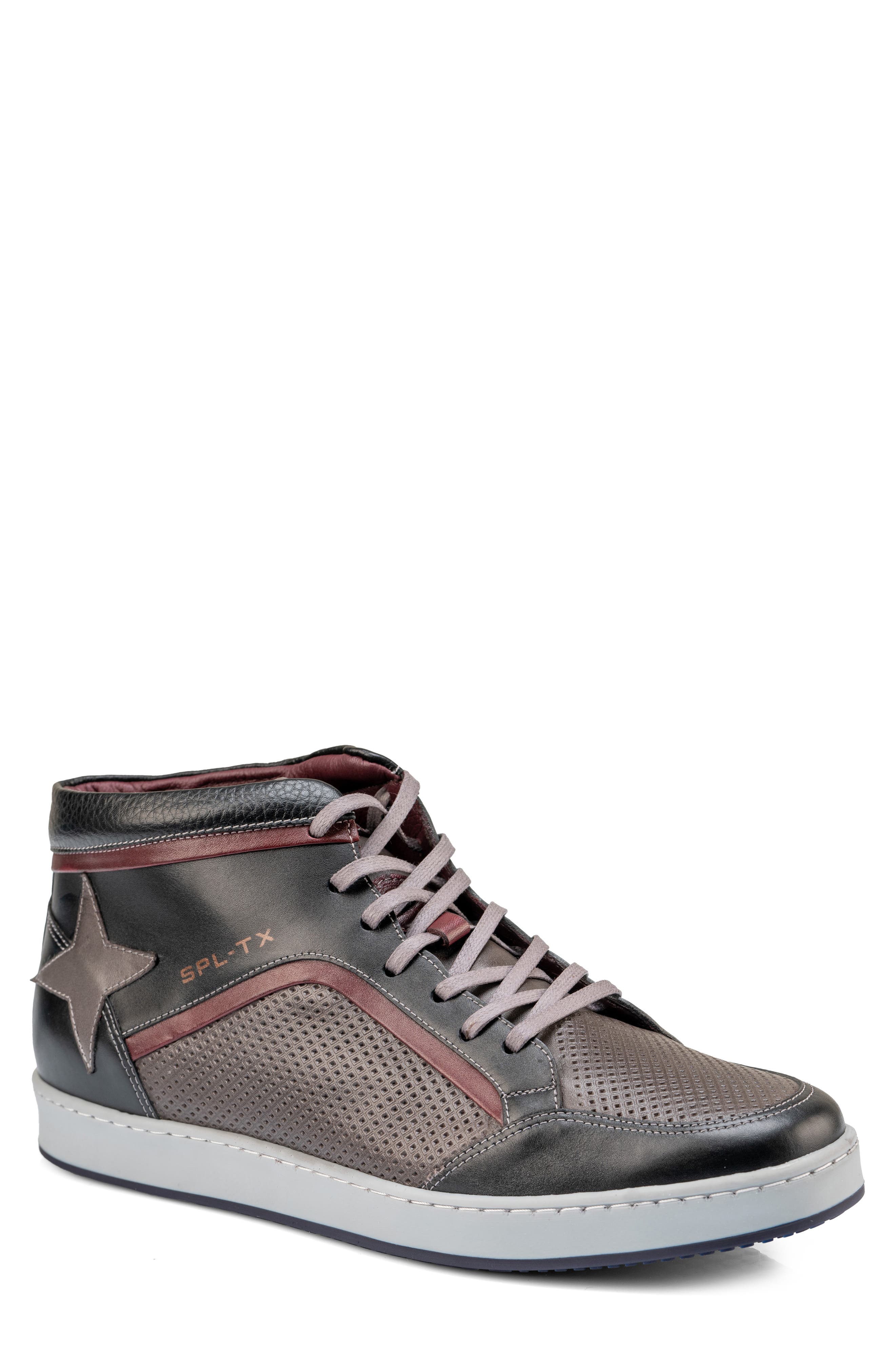 SEPOL Perforated Colorblock High Top Sneaker (Men) | Nordstromrack