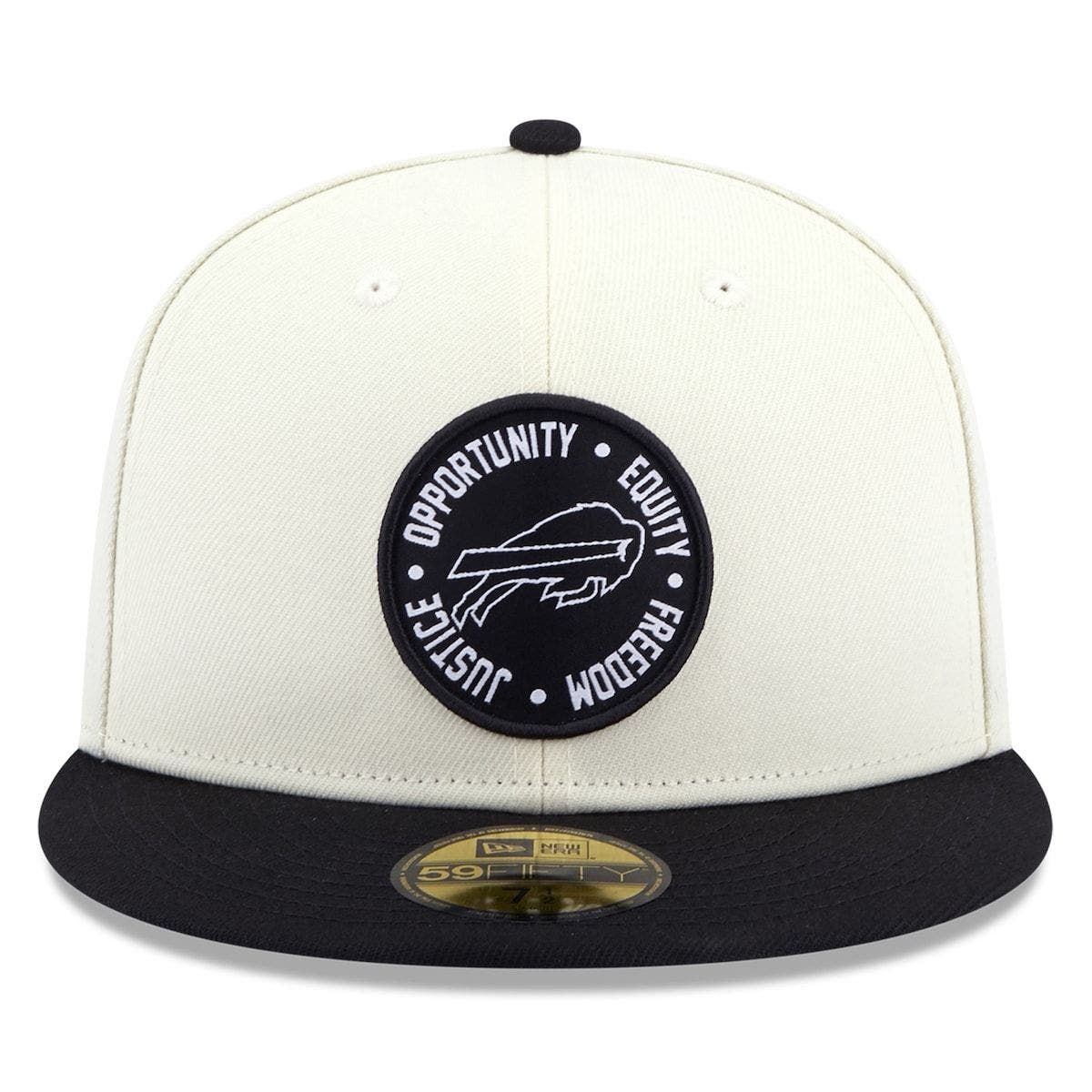 New Era Men's New Era Cream/Black Buffalo Bills 2022 Inspire Change ...