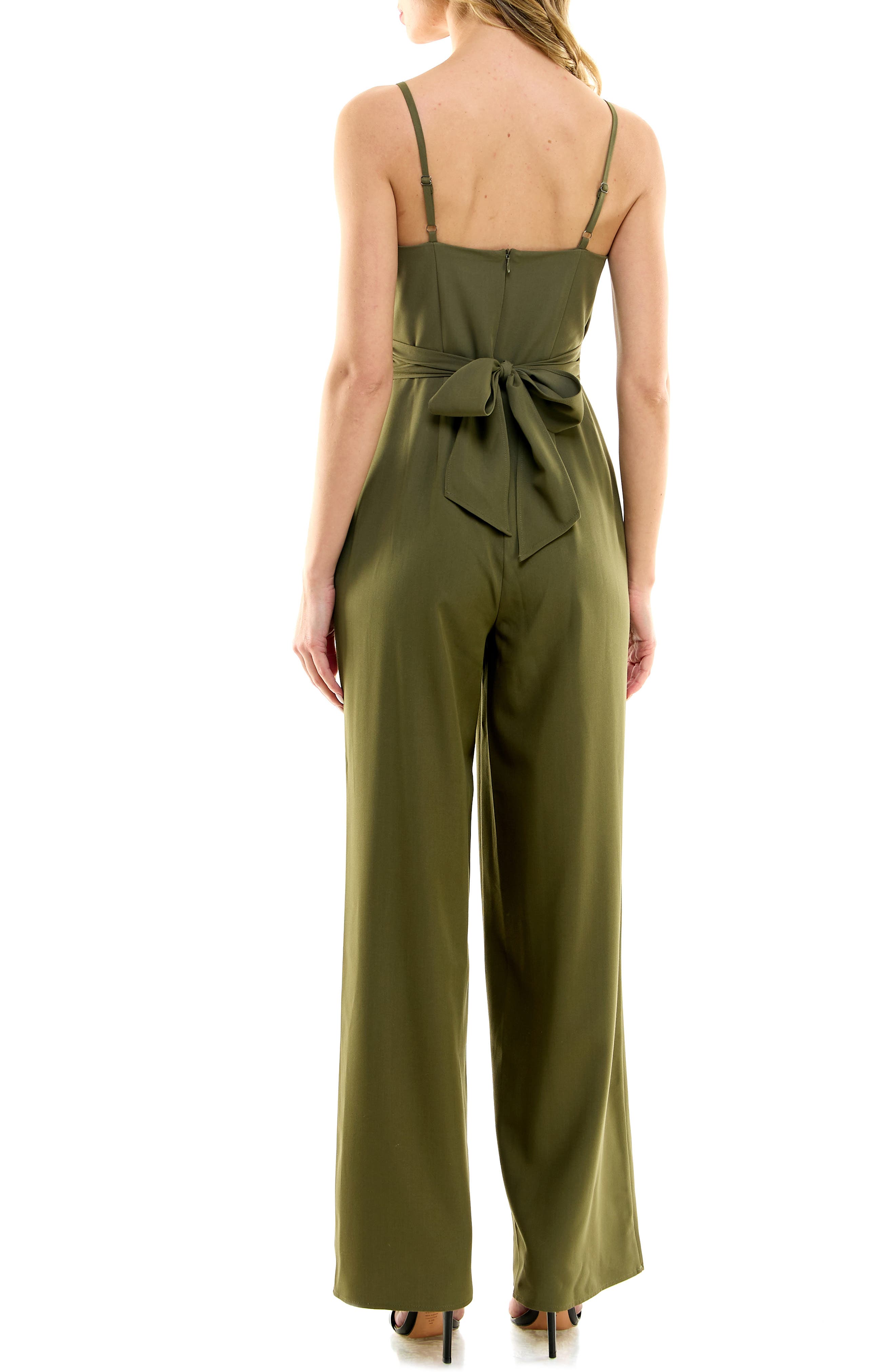 Socialite Sleeveless Stretch Wide Leg Jumpsuit | Nordstromrack