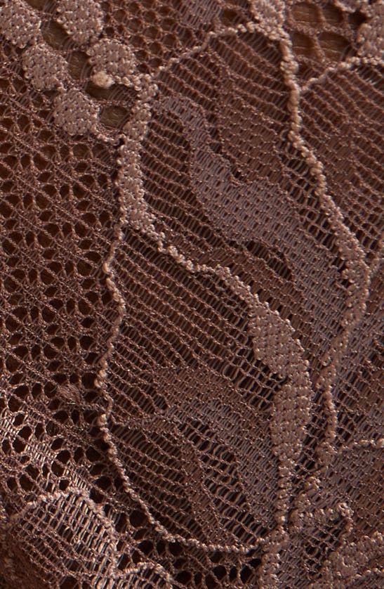 Hunkemoller Raquel High Cut G-string Thong In Peppercorn | ModeSens