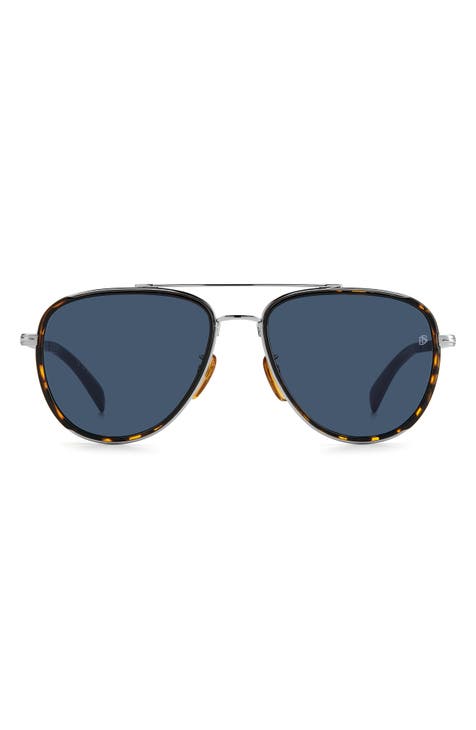 Men's David Beckham Eyewear Aviator Sunglasses | Nordstrom