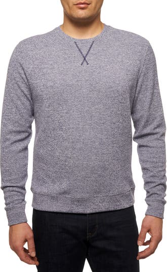 Robert Graham Bassi Marled Double Knit Sweatshirt | Nordstrom