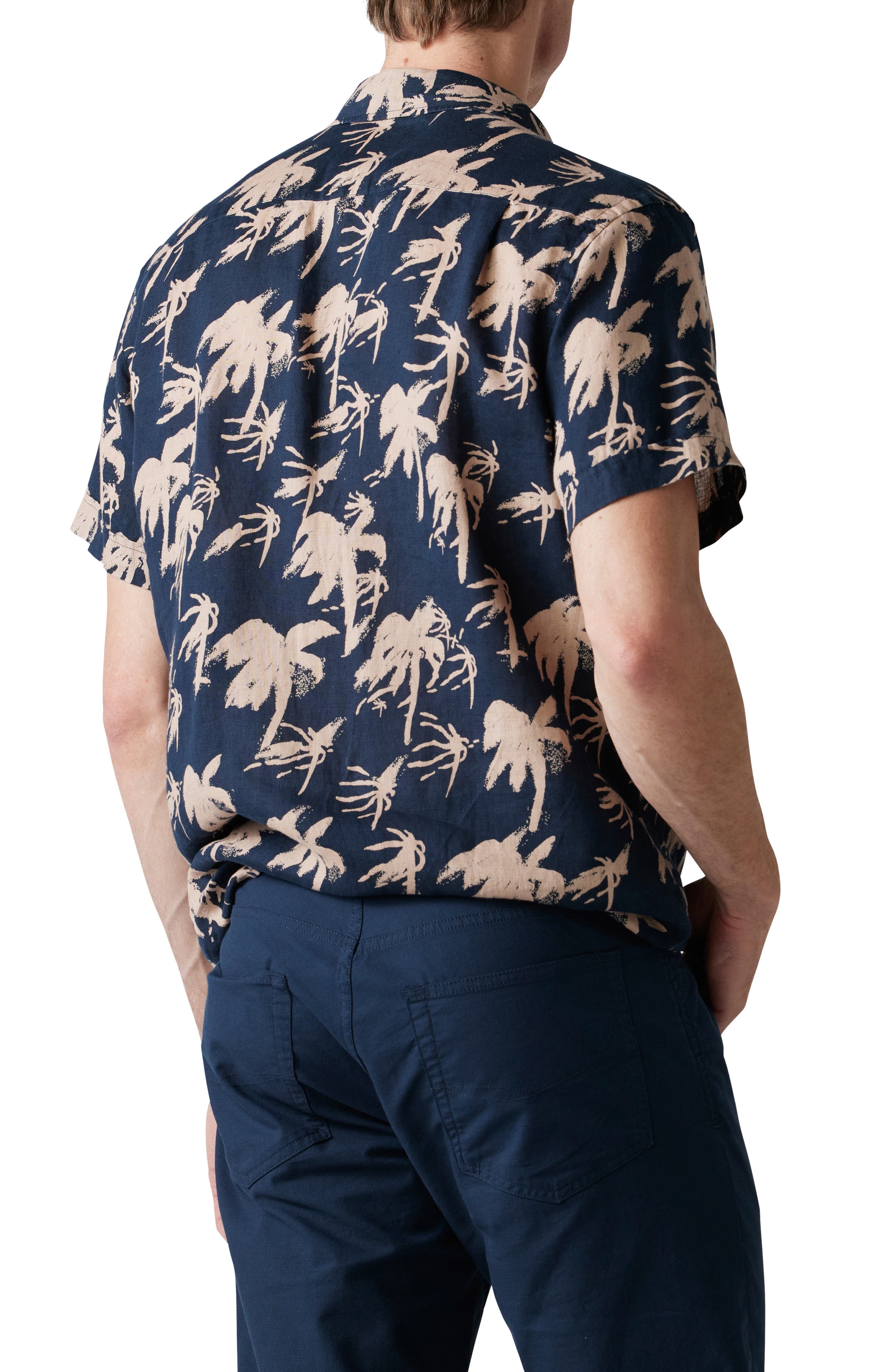 Rodd & Gunn Haskell Point Short Sleeve Linen Button-Up Shirt ...