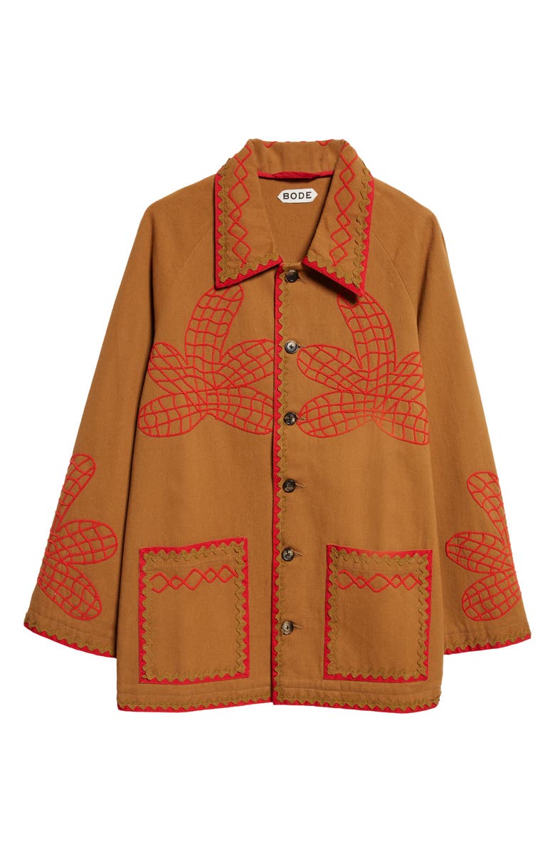 Bode Maple Embroidered Field Coat | Nordstrom