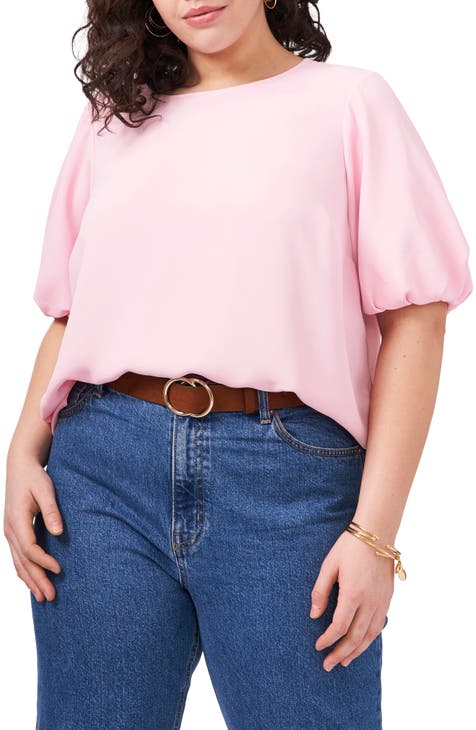 Pink Plus-Size Tops for Women | Nordstrom