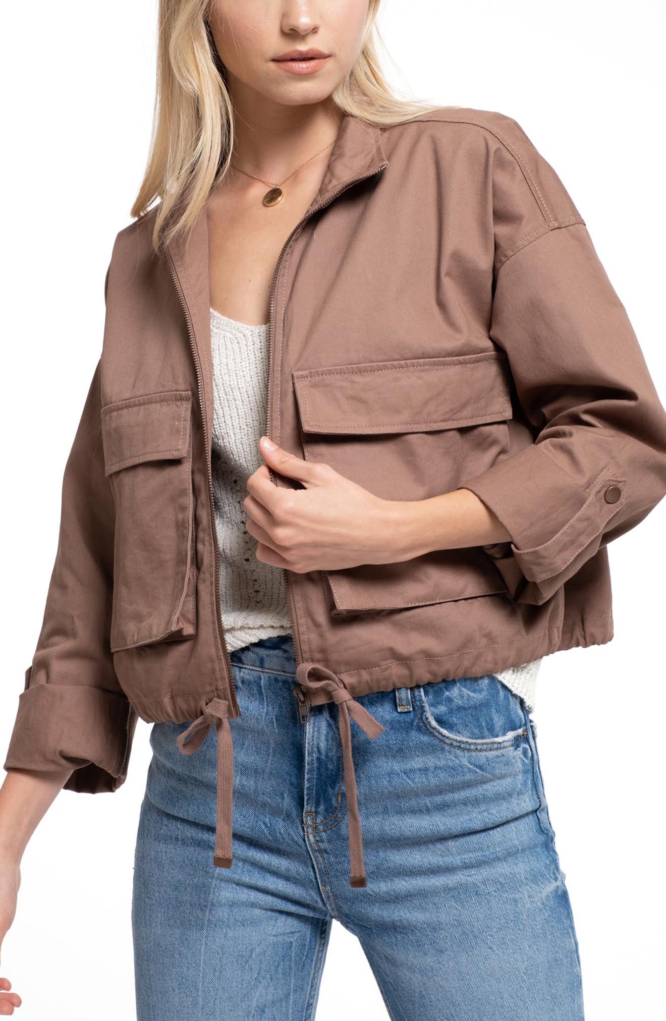 Blu Pepper Oversized Utility Jacket | Nordstromrack