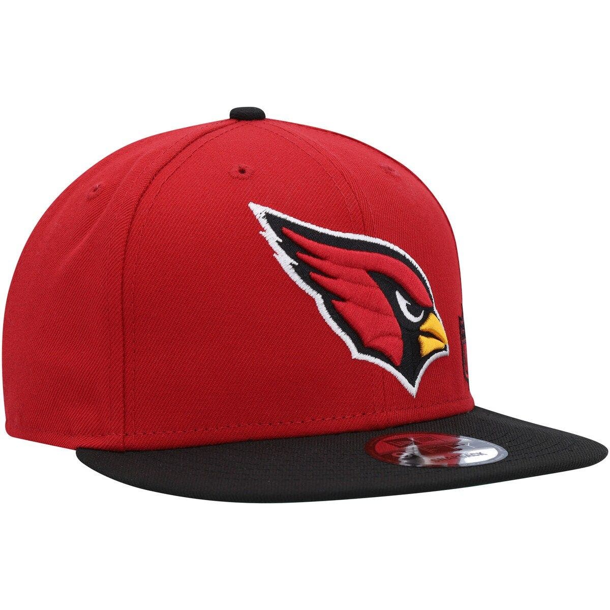 New Era Men's New Era Cardinal/Black Arizona Cardinals Flawless 9FIFTY ...