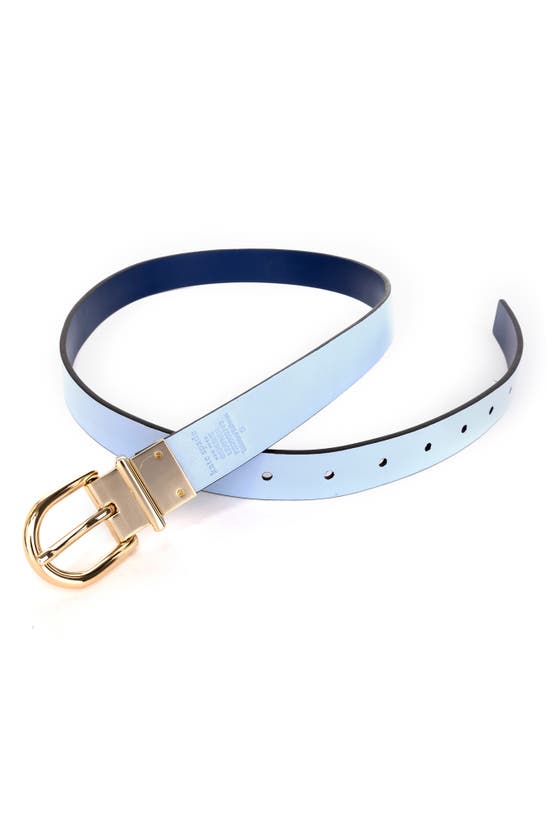 Kate Spade Reversible Belt In French Navy / Cosmic Zen | ModeSens