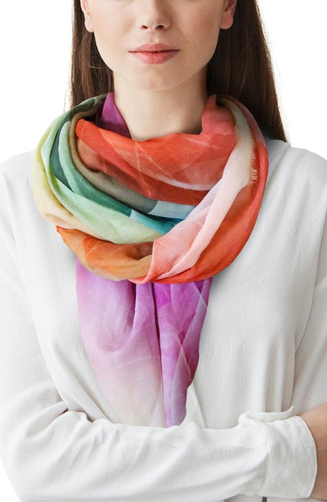 100% Cotton Square Scarves for Women | Nordstrom