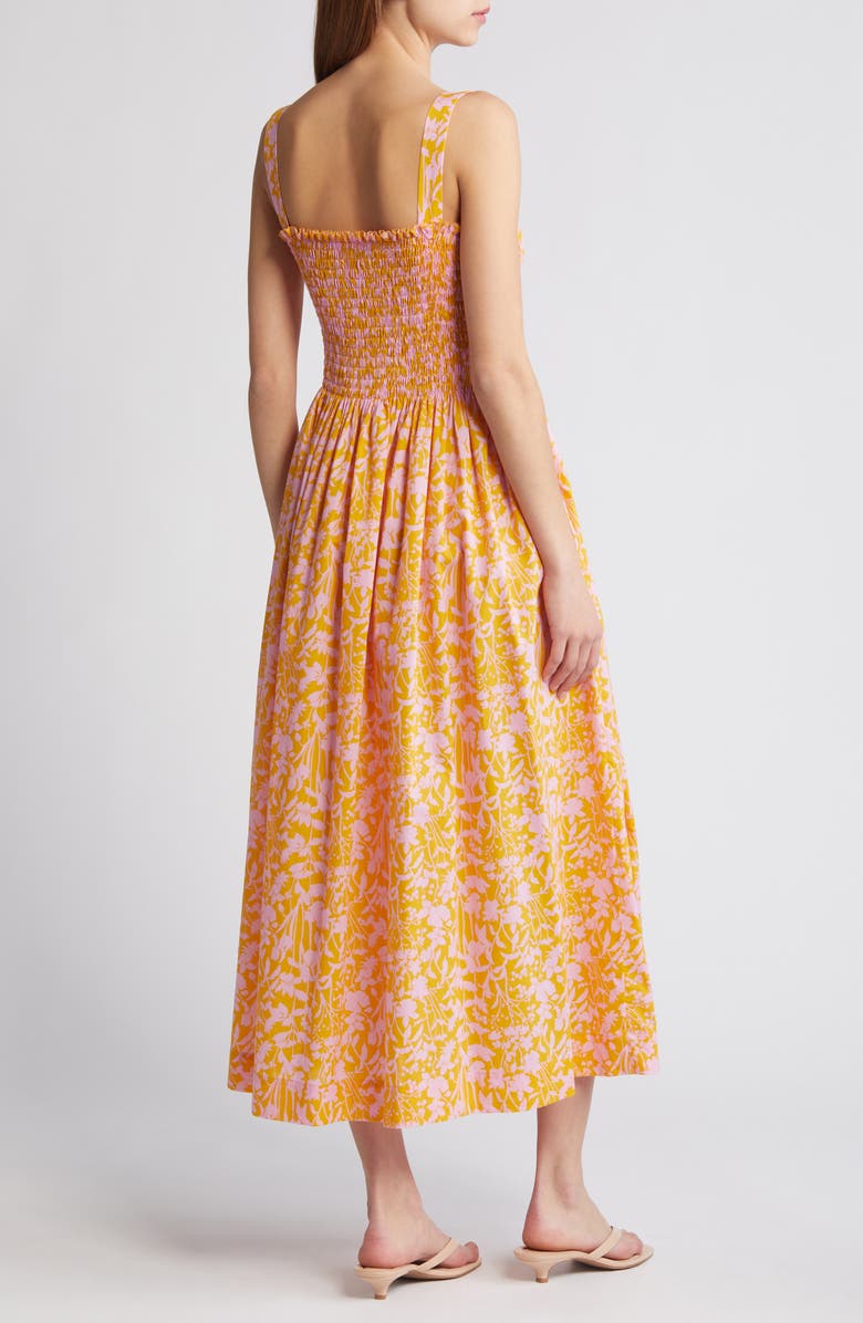Liberty London Voyage Floral Smocked Maxi Sundress | Nordstrom