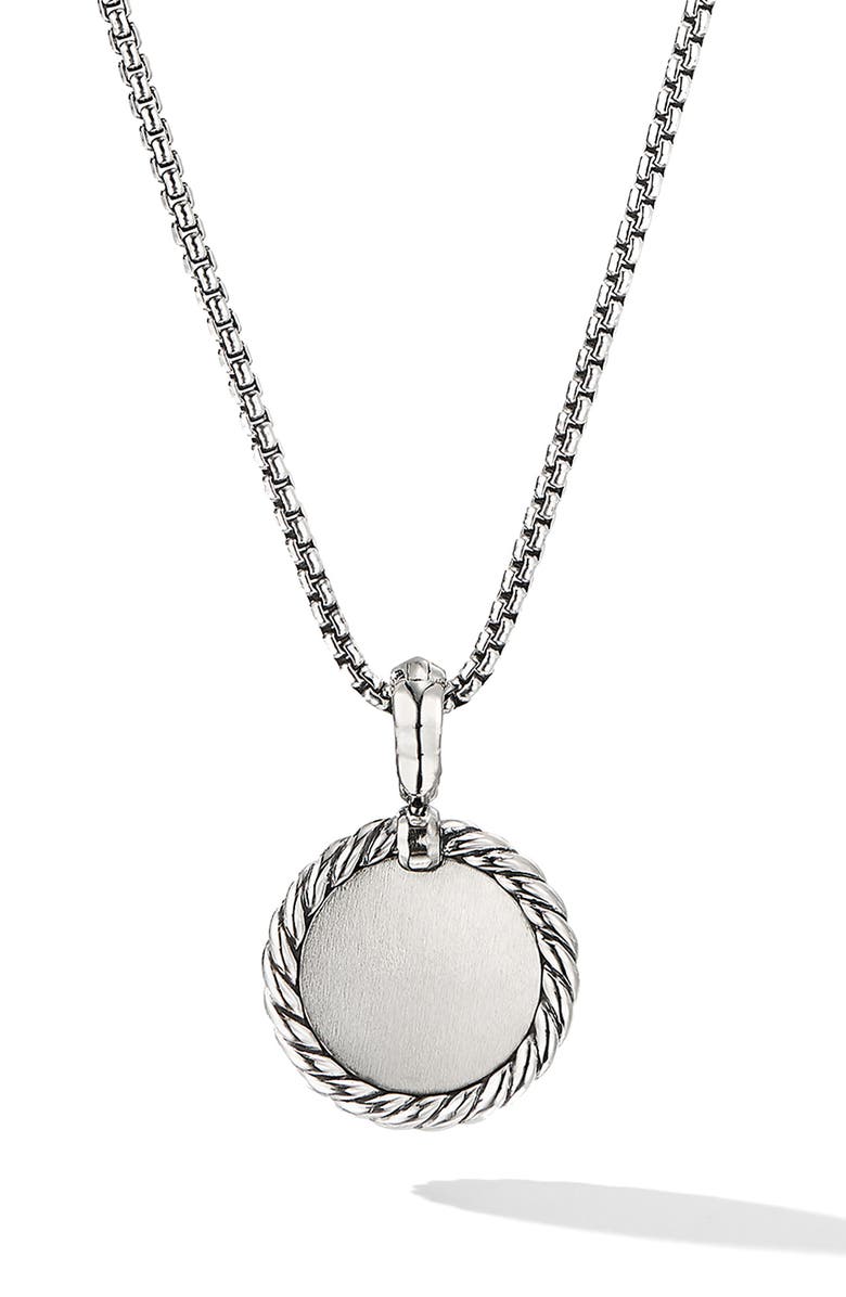 David Yurman Initial Charm Necklace with Diamonds | Nordstrom
