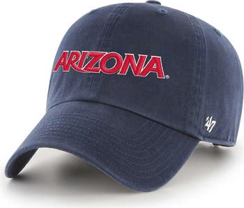 '47 Men's '47 Navy Arizona Wildcats Script Clean Up Adjustable Hat ...