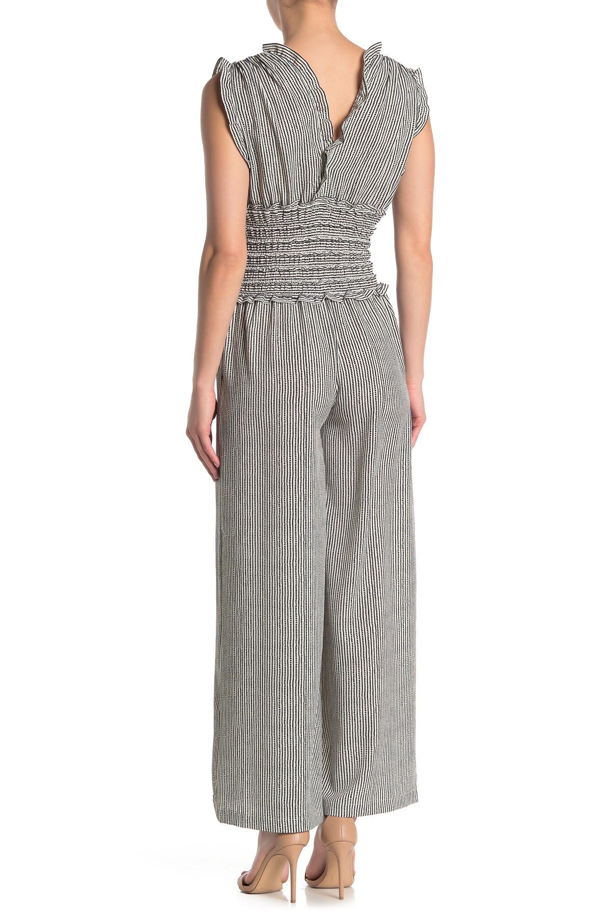 MAX STUDIO Wide Leg Crepe Jumpsuit | Nordstromrack