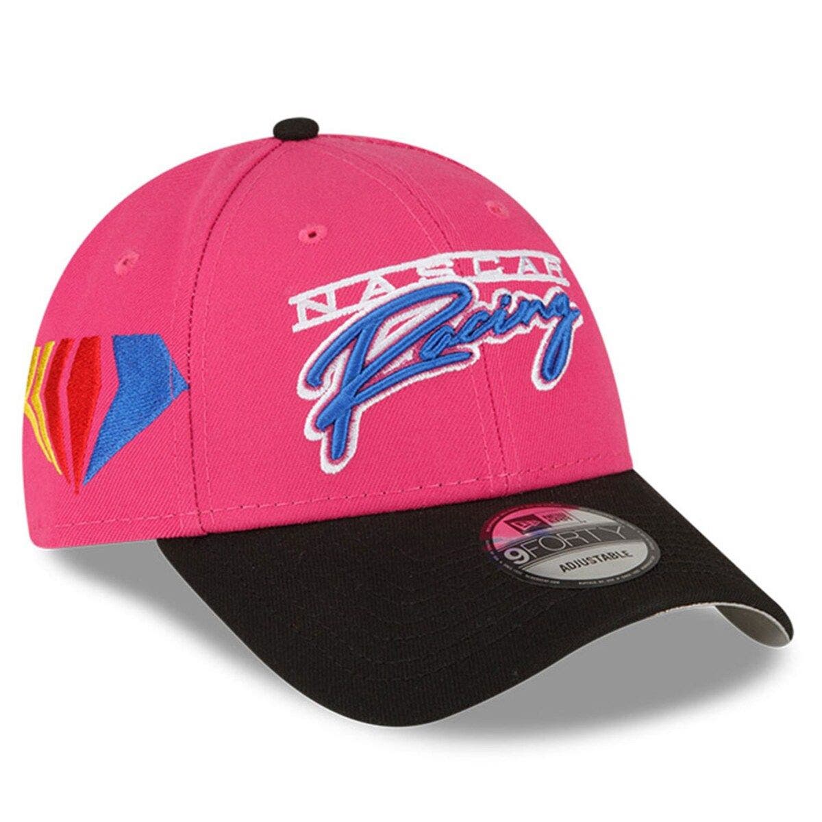New Era Men's New Era Pink/Black 2023 NASCAR Cup Series 9FORTY Big ...